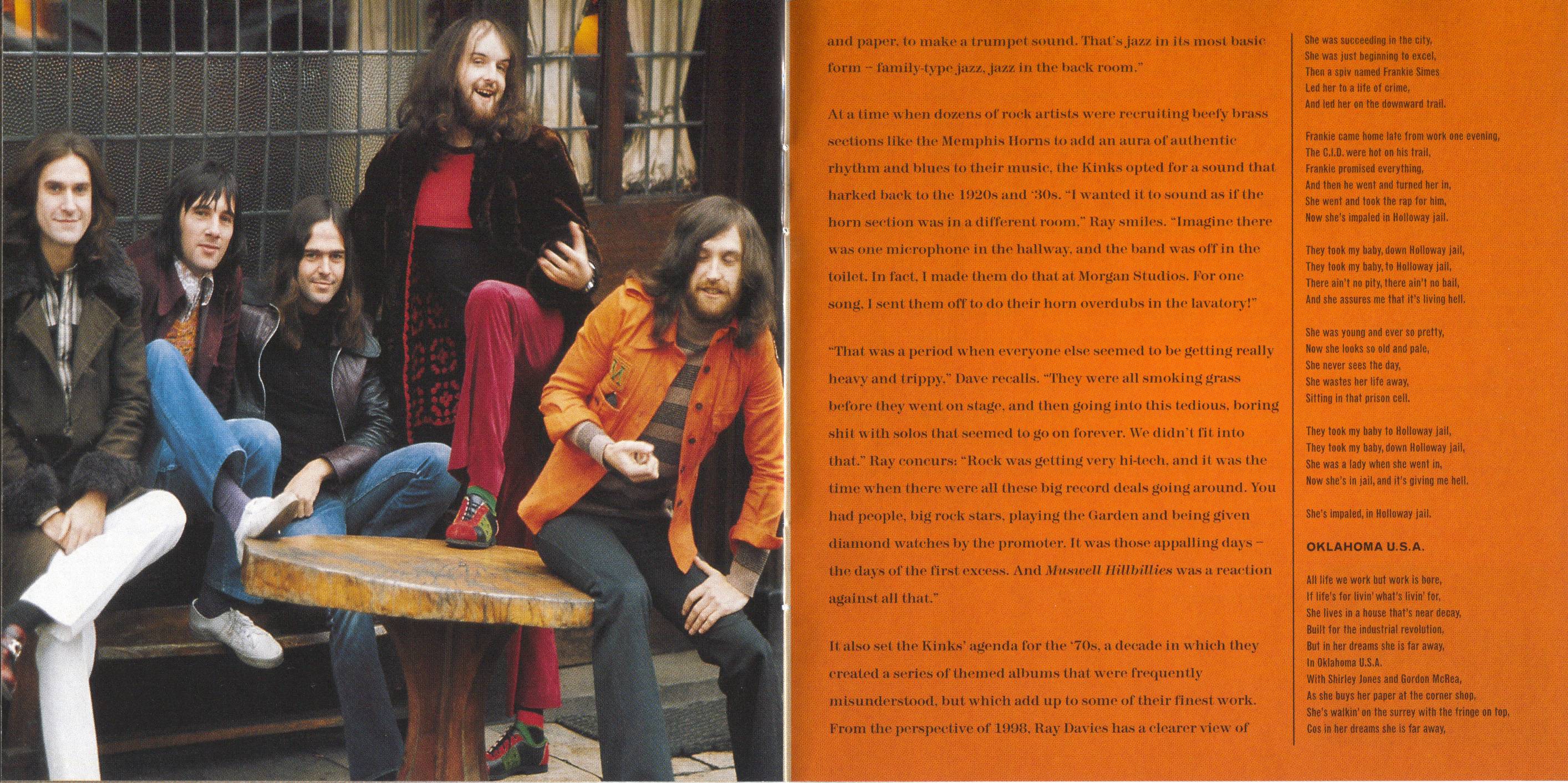 The Kinks Musswell Hillbillies : Booklet8 US | CD Covers | Cover ...